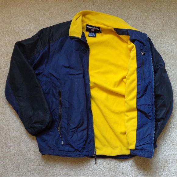 Polo Ralph Lauren | Jackets & Coats | Polo Sport Mens Colorblock Fleece ...